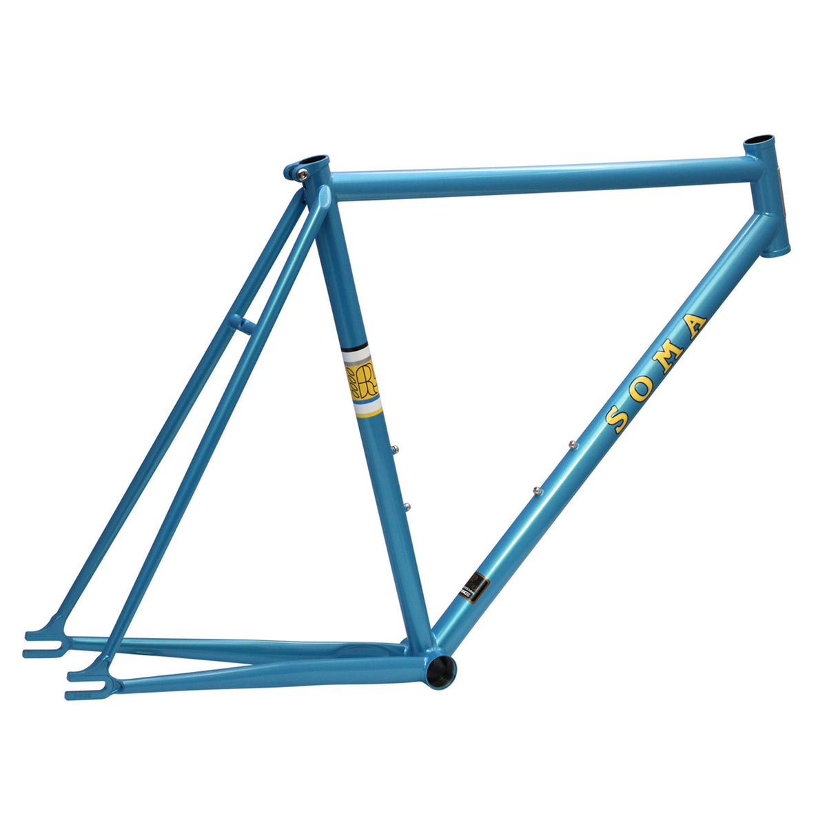 Soma Rush frameset - Pelham Blue | Retrogression