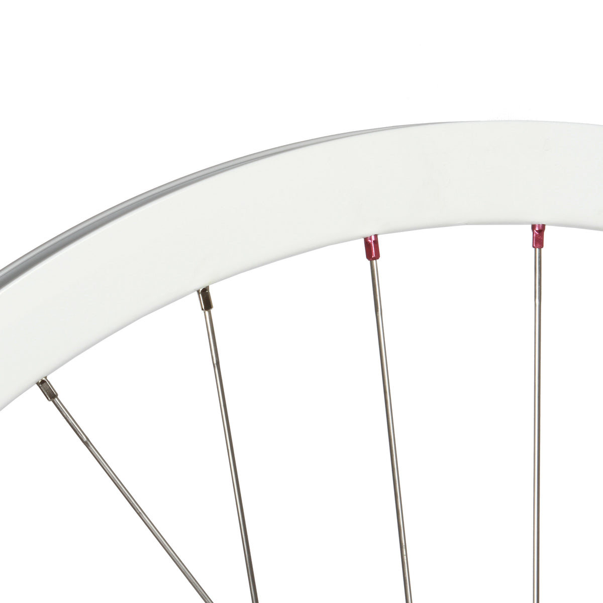 Velocity Deep V/NOS Gran Compe wheelset - white & pink | Retrogression