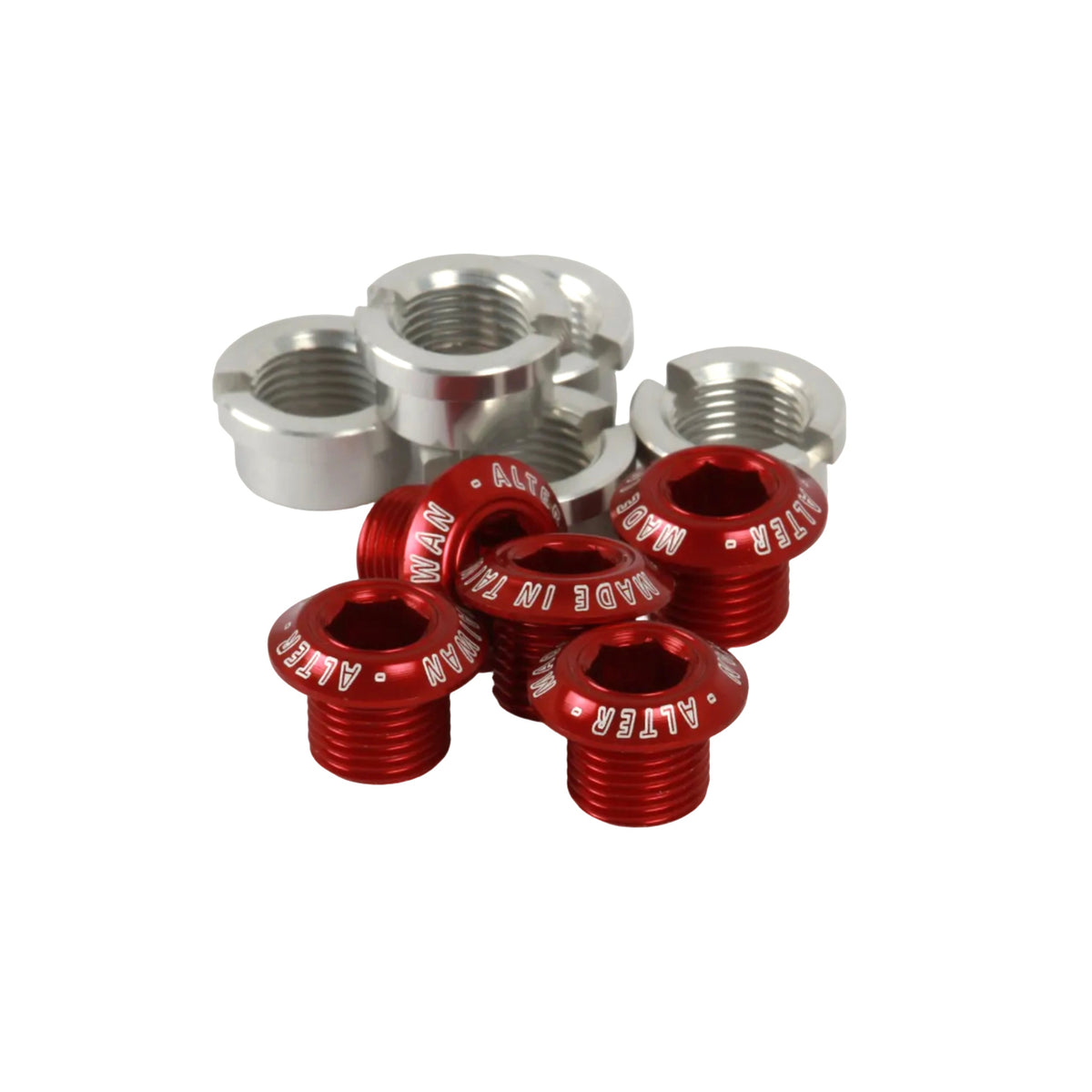 Alter chainring bolts