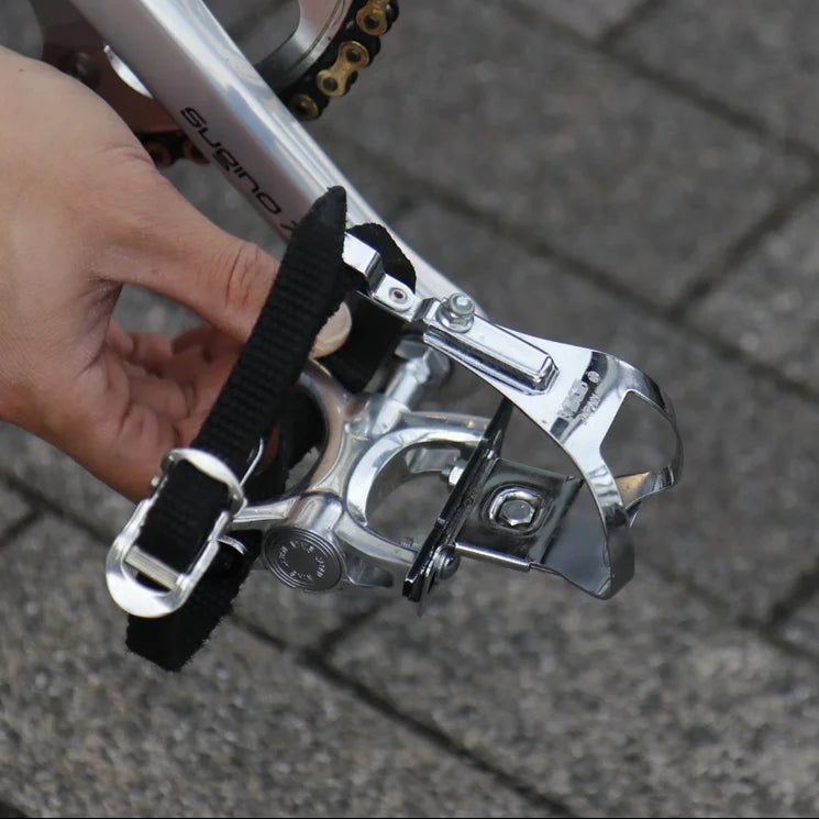 MKS adjustable steel NJS toe clips