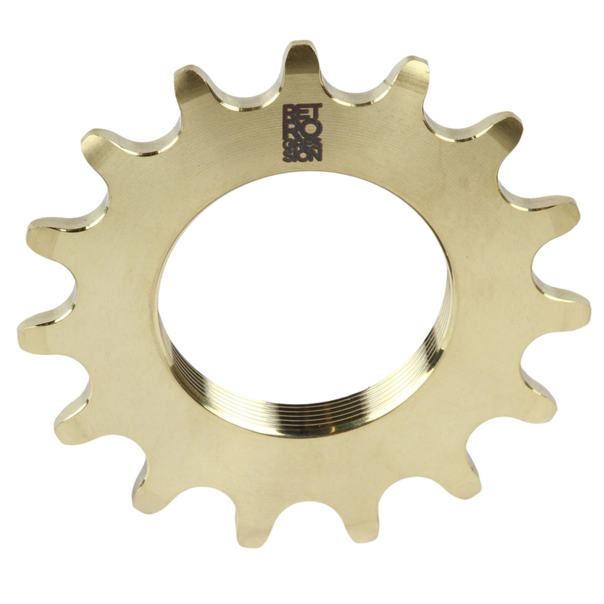 Retrogression Gold PVD track cog | Retrogression