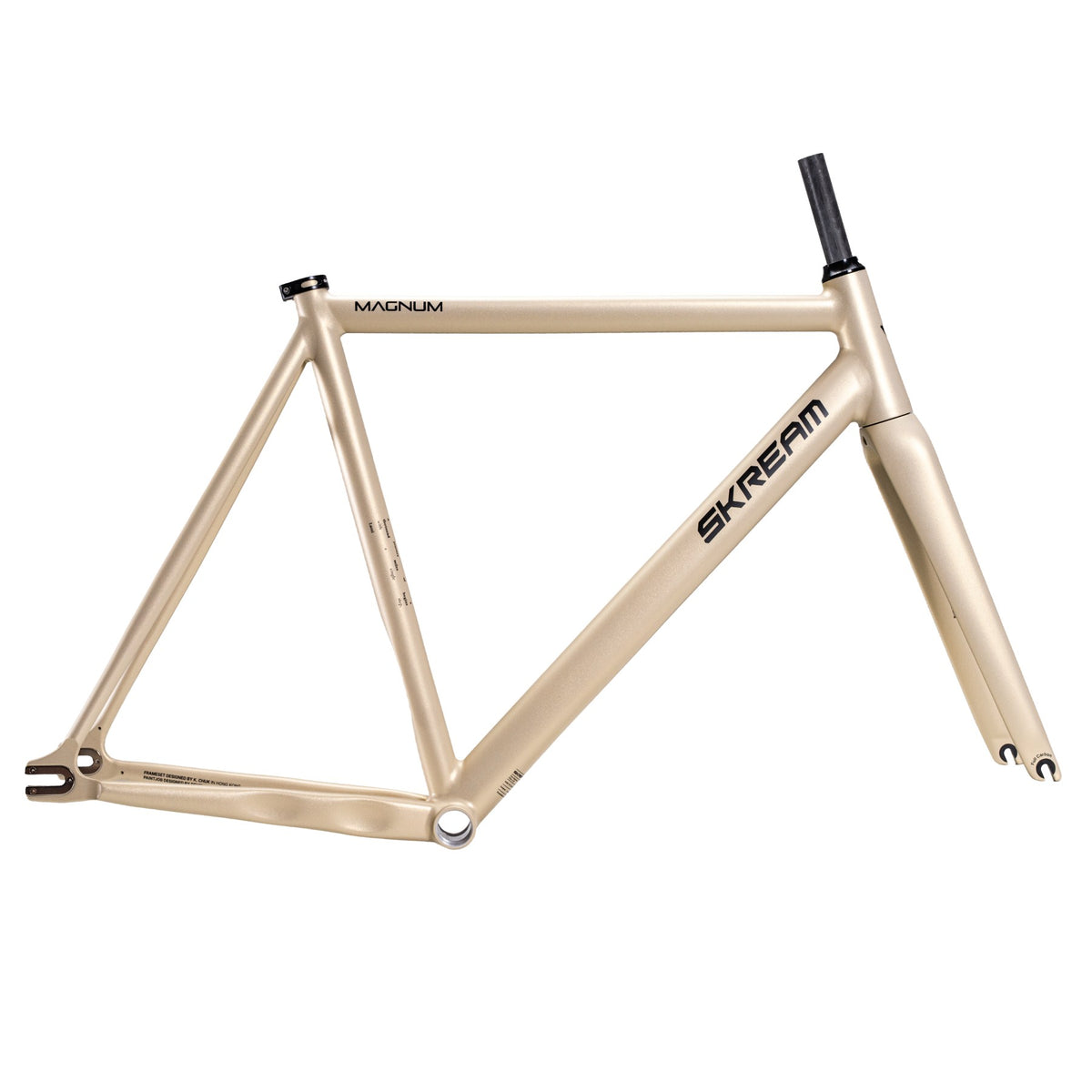 Skream Magnum24 fixed gear track frameset - Dune